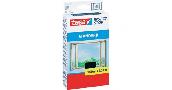 ΣΙΤΑ ΚΟΥΝΟΥΠΙΩΝ TESA 1,00X1,00M ΜΕ ΤΑΙΝΙΑ VELCRO AΝΘΡΑΚΙ STANDARD